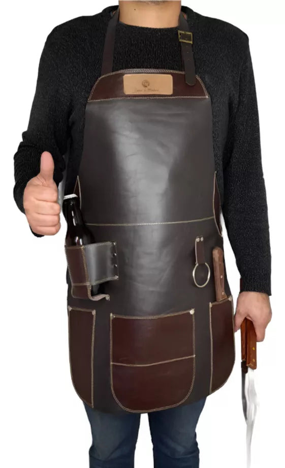 Pechera parrillera premium – Cueroymadera.chile